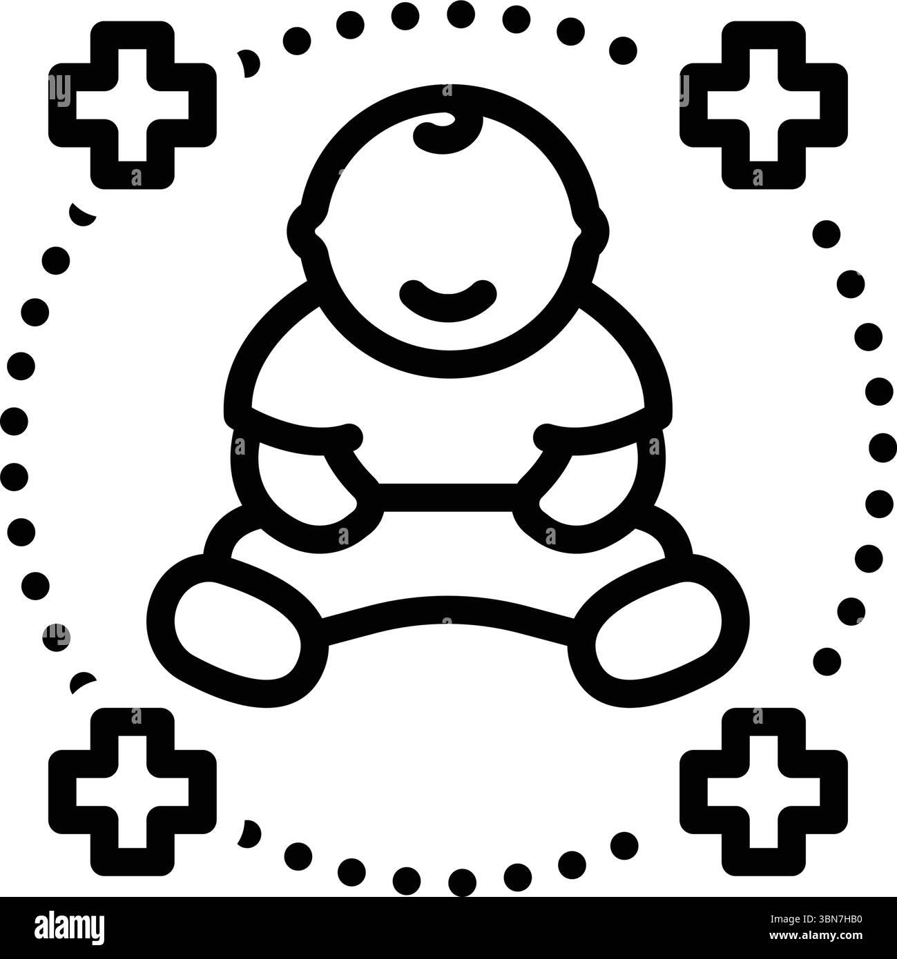 Pediatrics baby Black and White Stock Photos & Images - Alamy