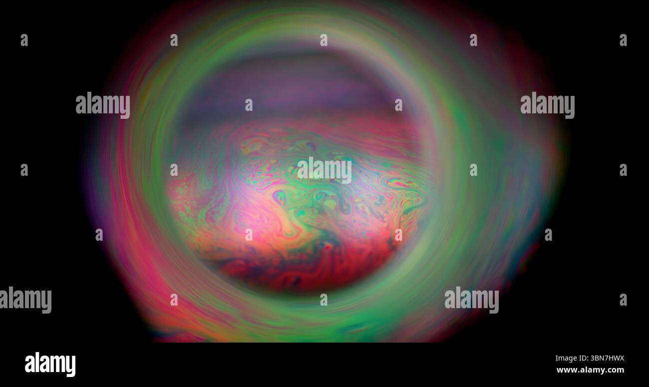 Gasoline blur fluid. Mystical paint. Colorful emulsion oil dye mix glow ...