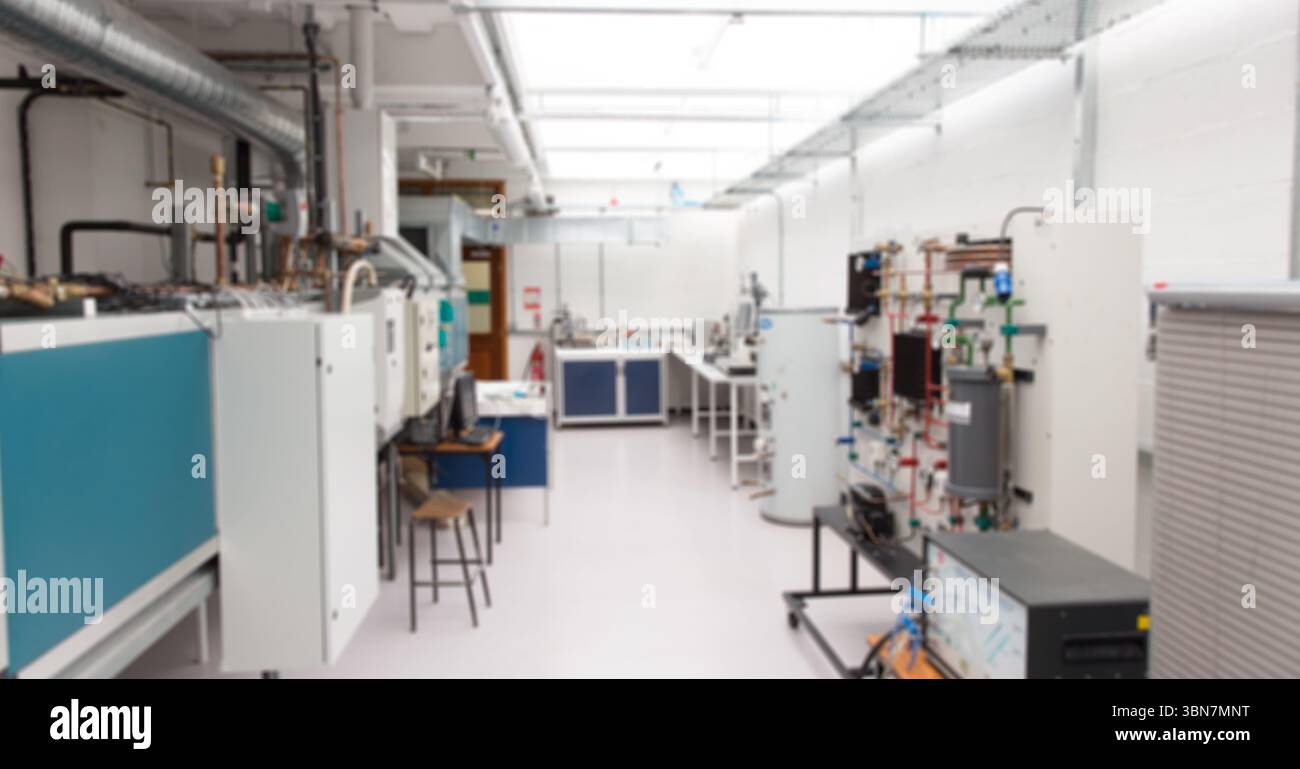 Interior of empty factory workshop Stock Photo - Alamy