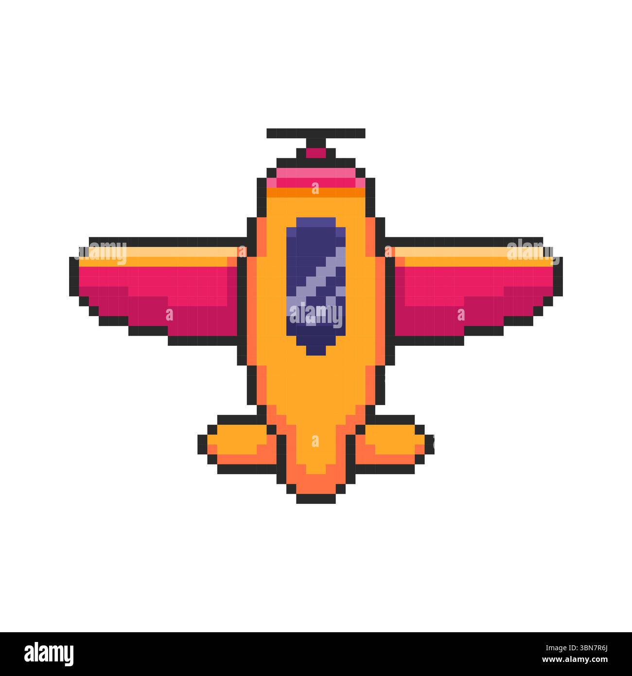 Propeller passenger airplane Cut Out Stock Images & Pictures - Alamy