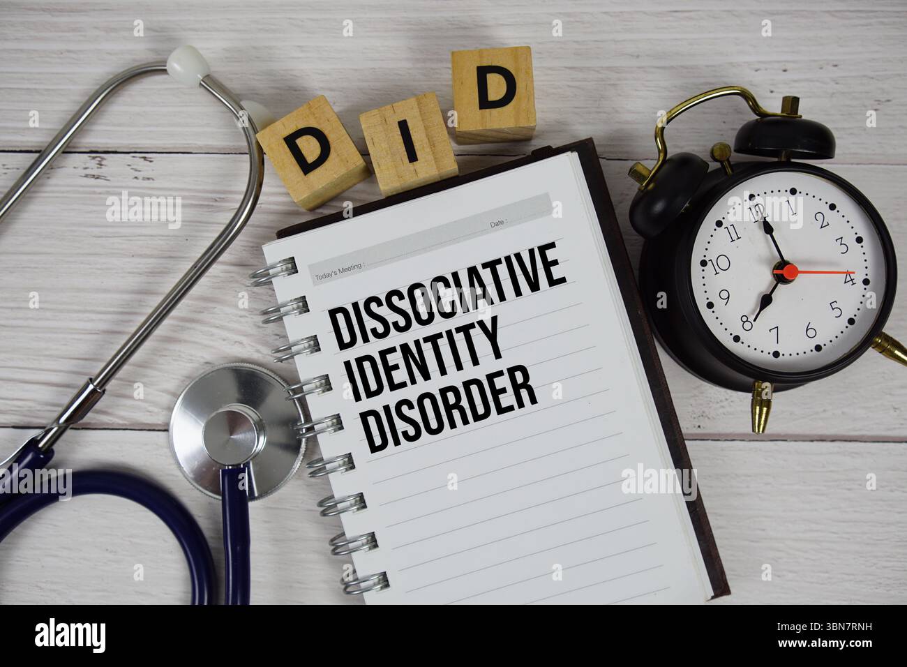 DID - Dissociative Identity Disorder acronym on notepad, Healthcar and ...