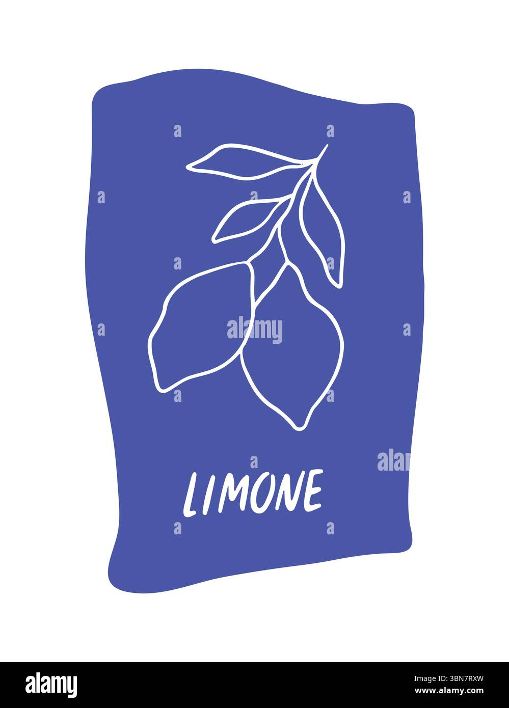 Hand drawn poster with lemon Stock Vector Image & Art - Alamy