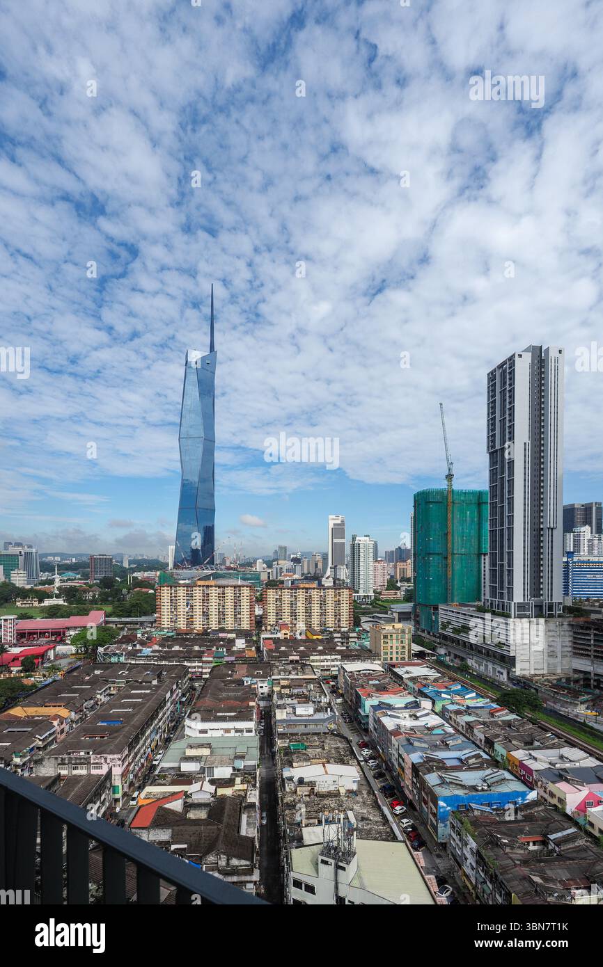 Kuala Lumpur, Malaysia - January 25th 2025 - A view of Kuala Lumpur ...