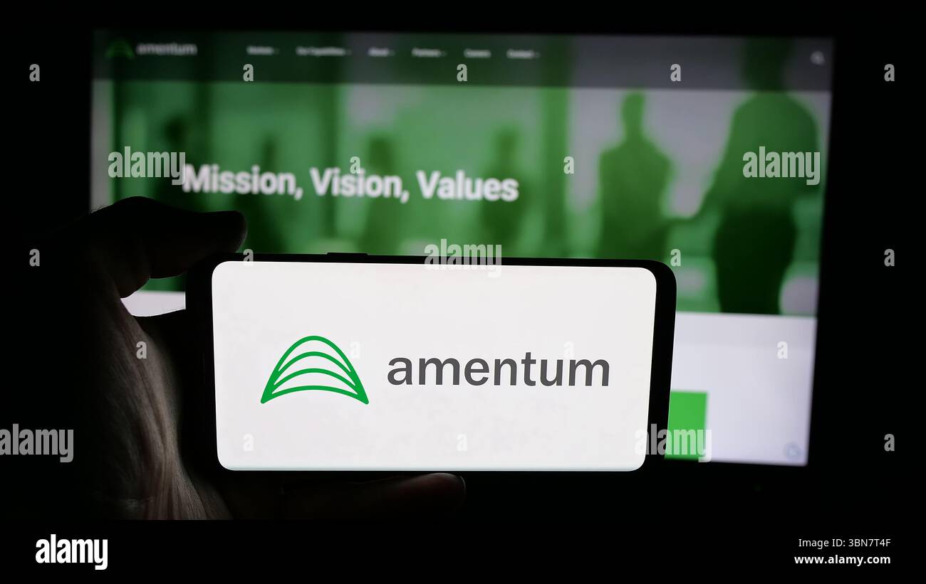 Amentum logo hi-res stock photography and images - Alamy