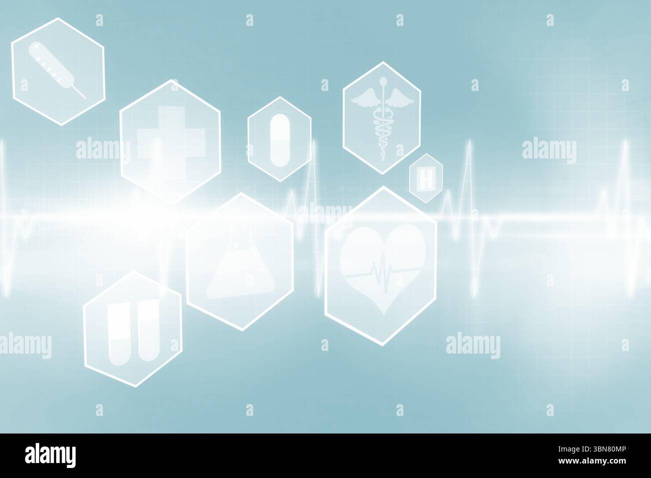 Blue heart symbol hospital medical hi-res stock photography and images ...