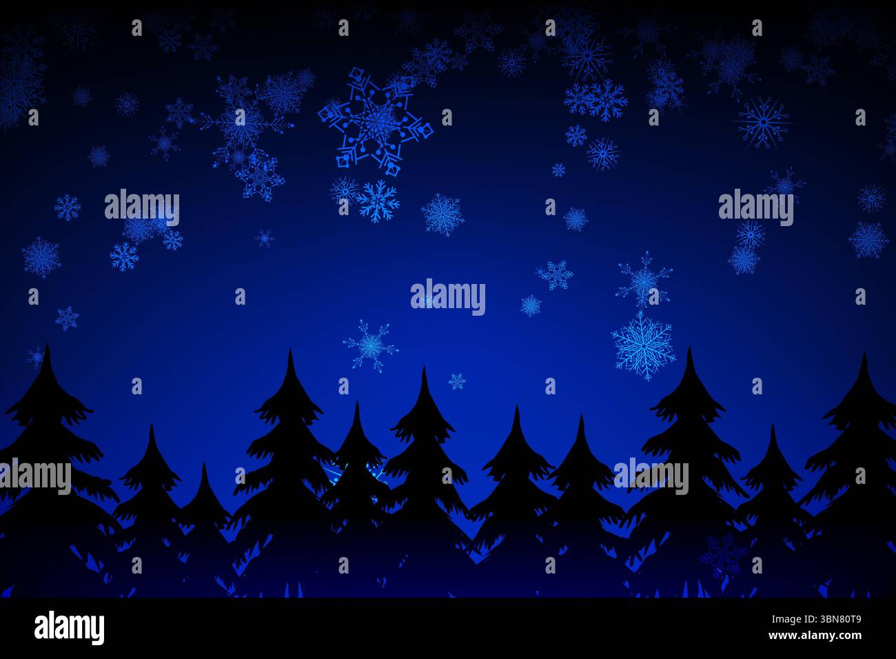 Sparkling snowflakes hi-res stock photography and images - Alamy