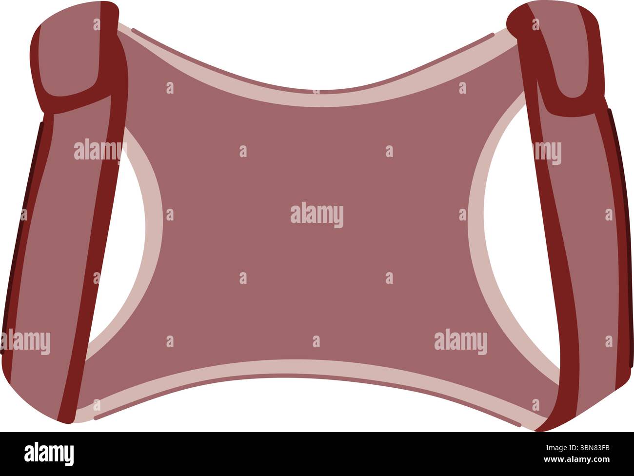 relief back posture corrector cartoon vector illustration Stock Vector ...