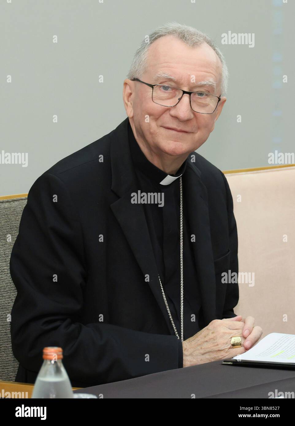 Cardinal Pietro Parolin, Secretary of State of the Vatican, meets ...