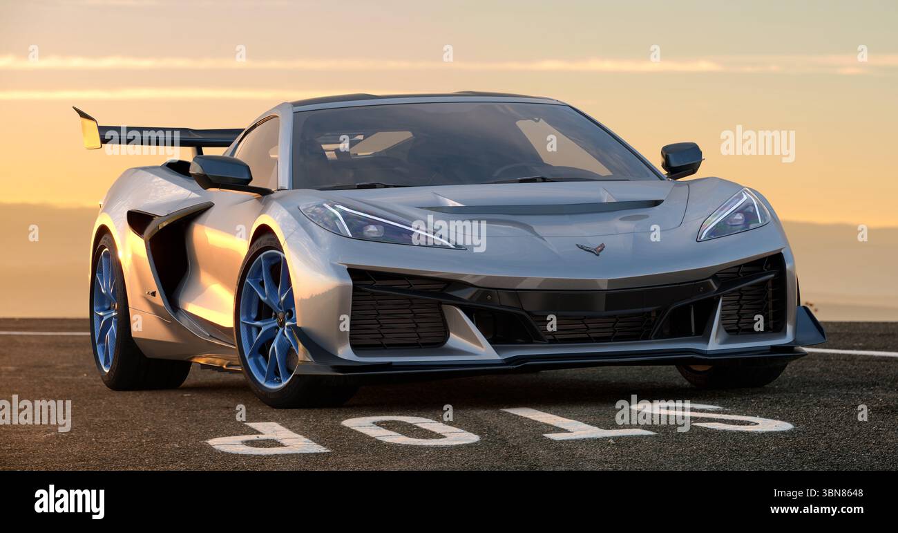 Chevrolet Corvette C8 ZR1 Stock Photo - Alamy