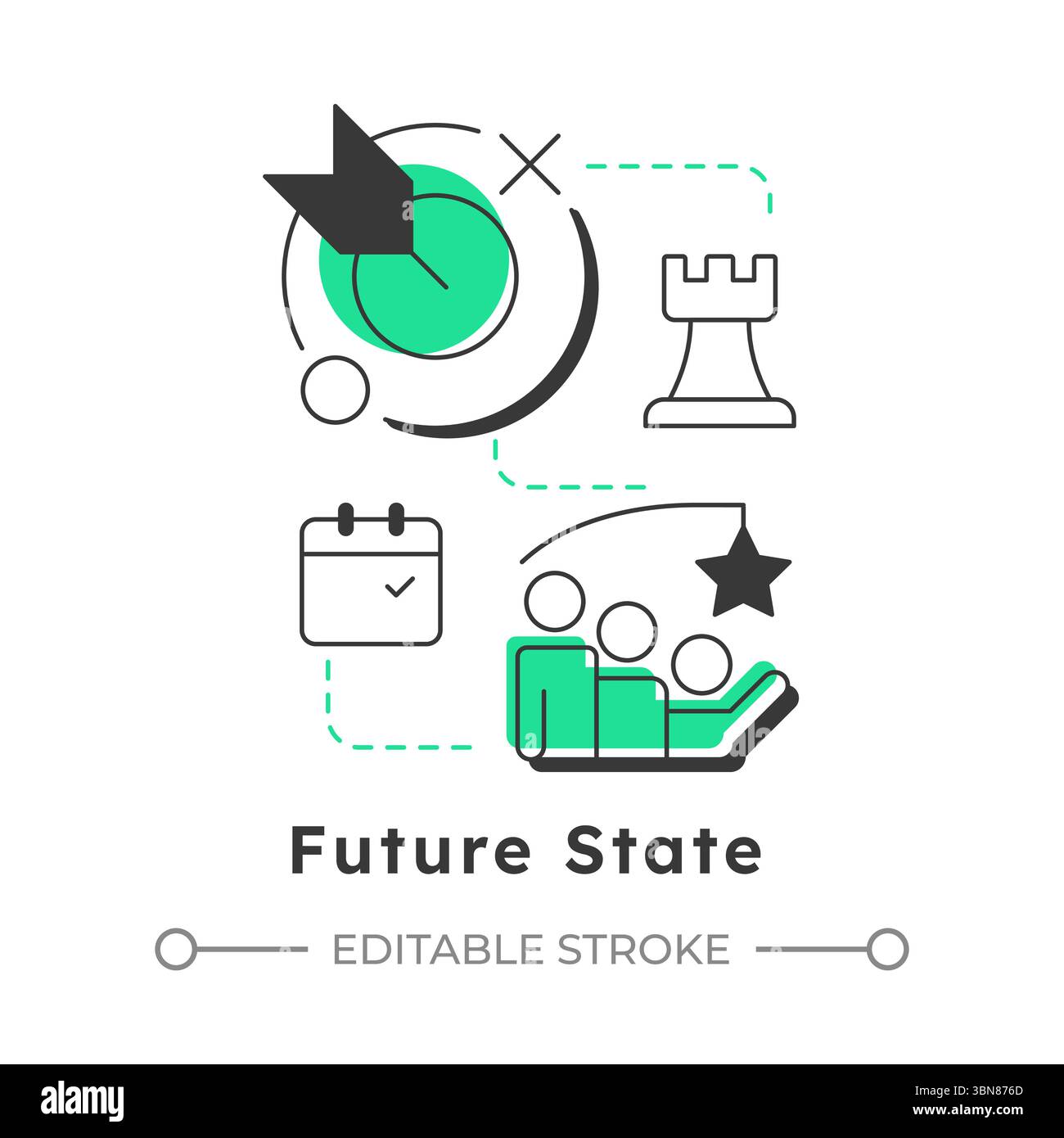 State of the future Cut Out Stock Images & Pictures - Alamy
