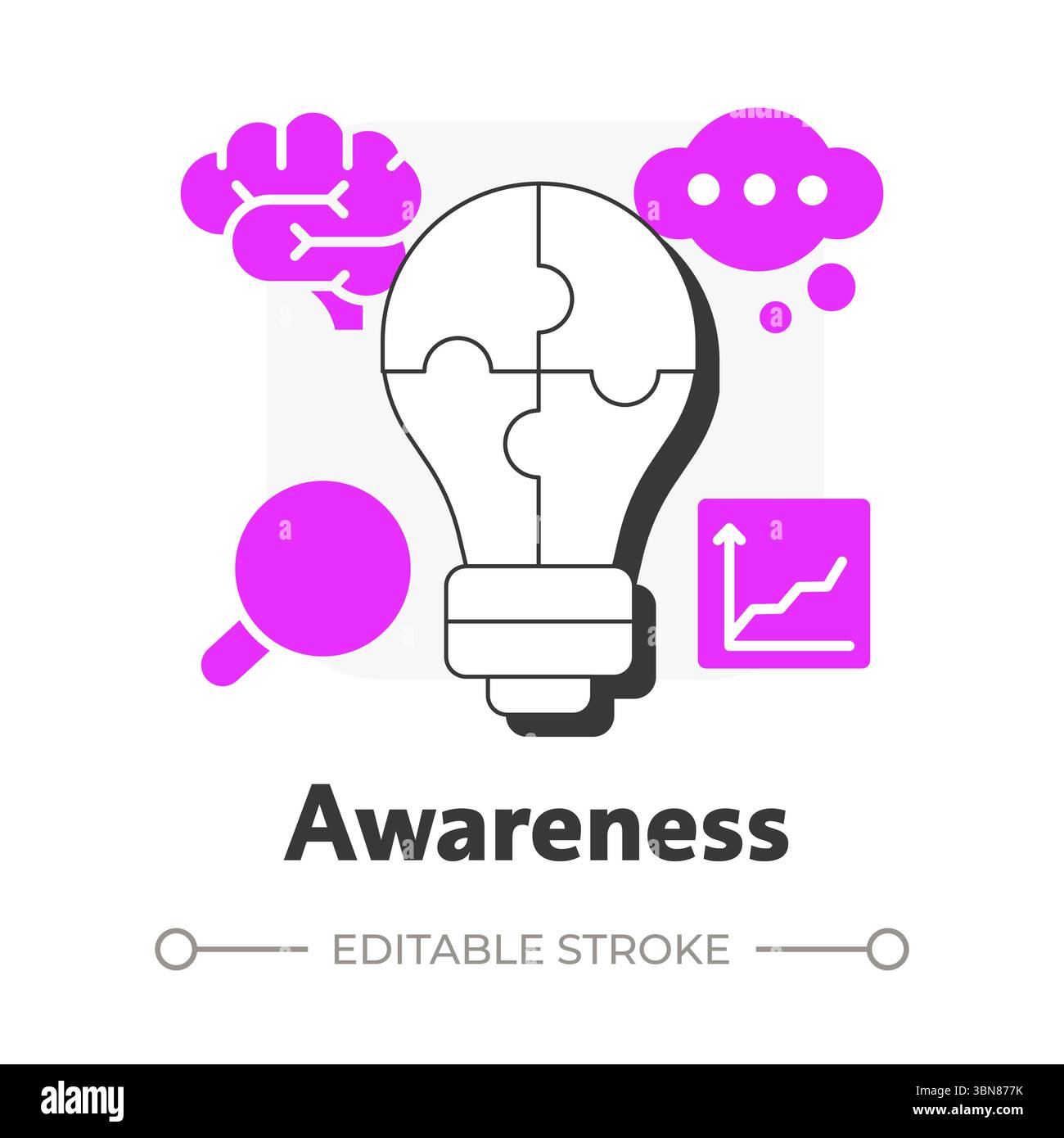 Awareness tone Stock Vector Images - Alamy