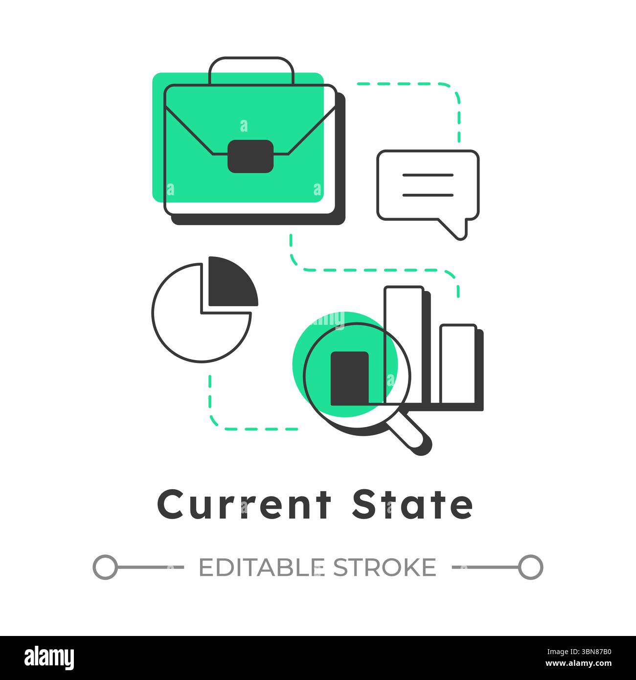 Current state Cut Out Stock Images & Pictures - Alamy