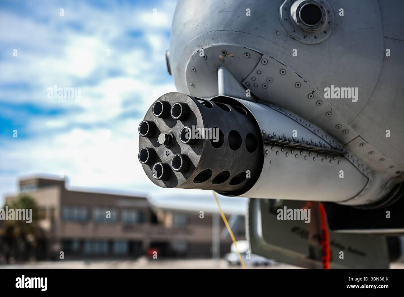 The GAU-8/A Avenger, a 30mm cannon mounted on the A-10 Thunderbolt II ...