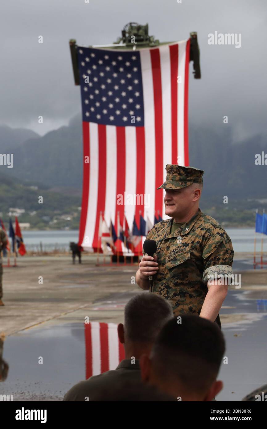 U.S. Marine Corps Col. Christophe Cannon, G4 Assistant Chief of Staff ...