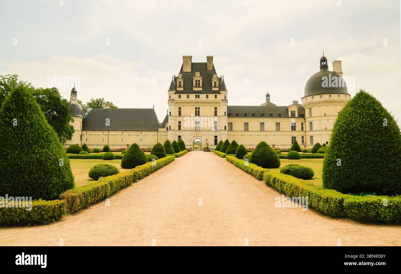 Chateau de Valencay, France Stock Photo - Alamy