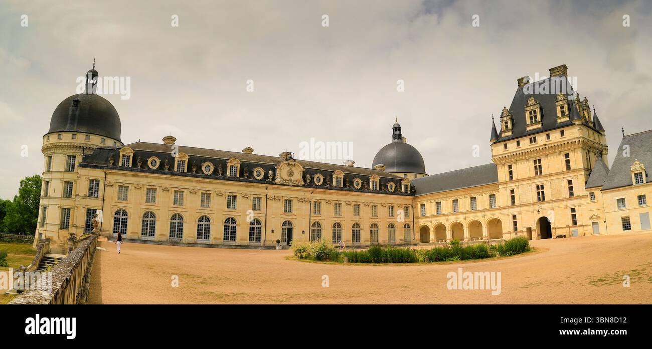 Chateau de Valencay, France Stock Photo - Alamy