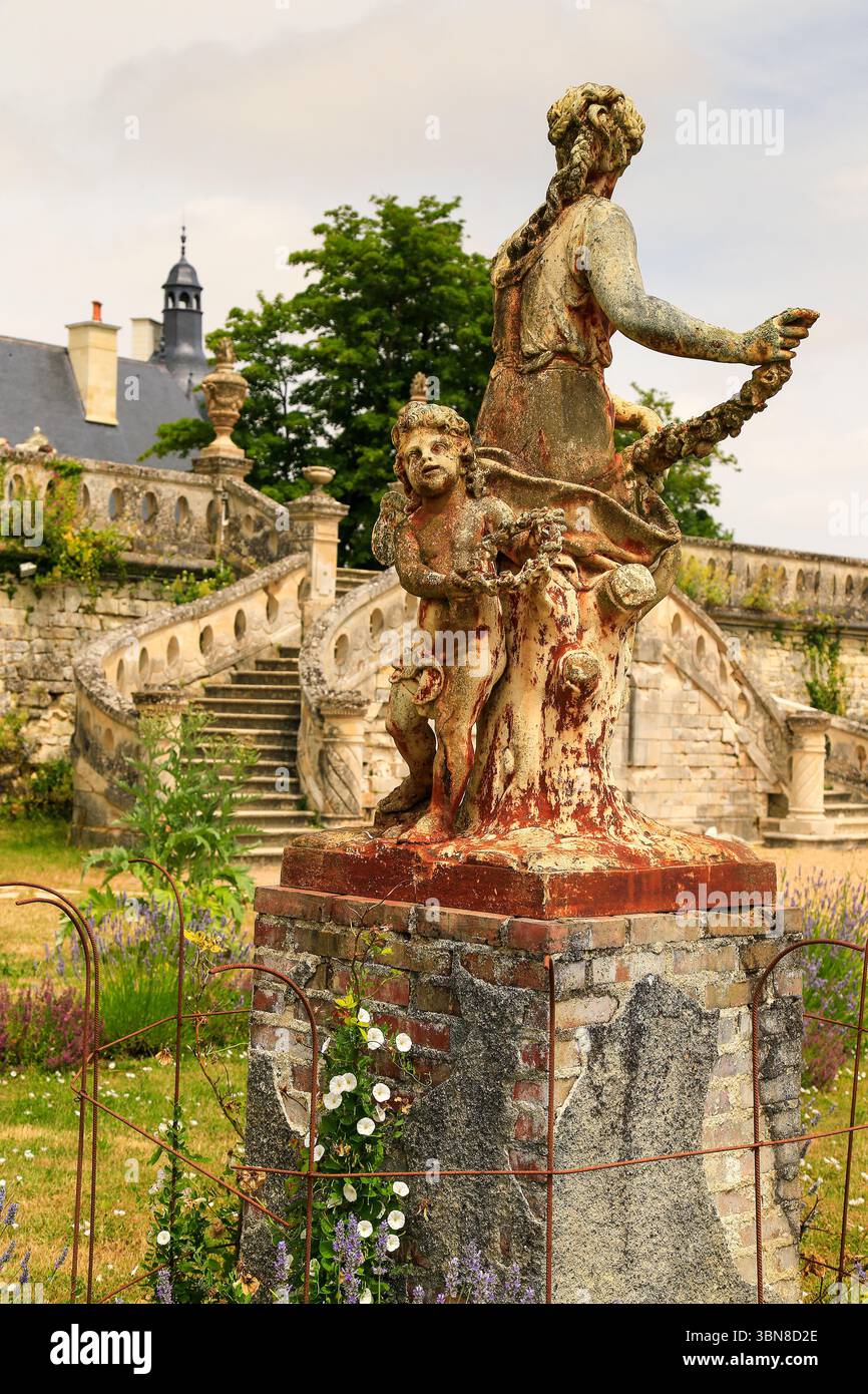 Chateau de Valencay, France Stock Photo - Alamy