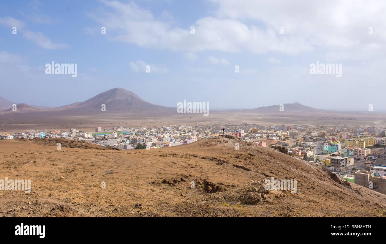 Panoramic view volcanic island hi-res stock photography and images - Alamy