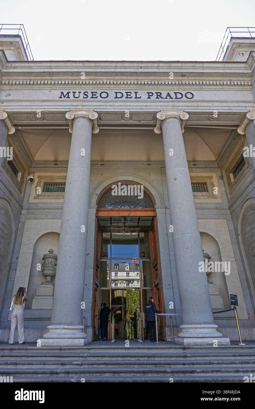 Spain, Madrid, Museo del Prado, officially known as Museo Nacional del ...