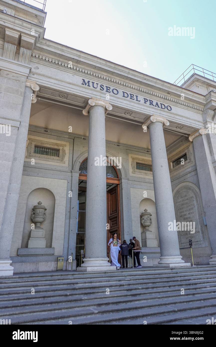 Spain, Madrid, Museo del Prado, officially known as Museo Nacional del ...