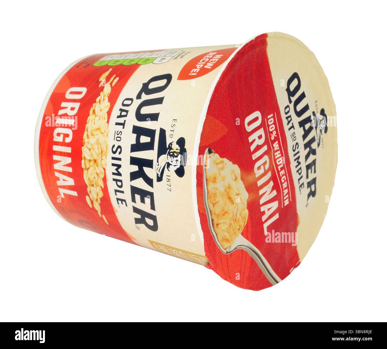 Quaker oat so simple original flavour instant porridge oats in a 63g ...