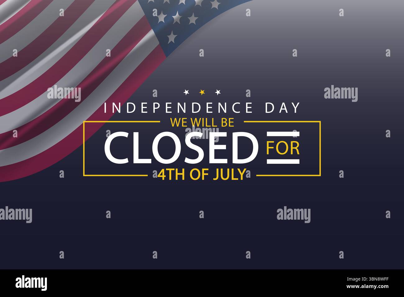 Celebrating Freedom Our Closure for Independence Day Stock Vector Image ...