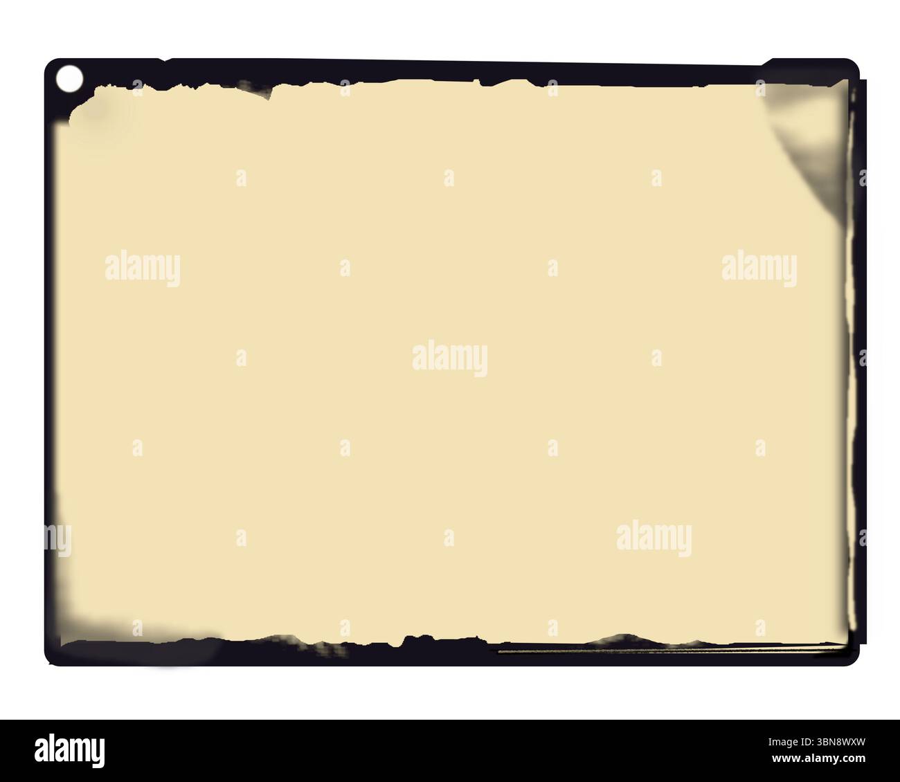 Flat lay picture frame Cut Out Stock Images & Pictures - Alamy