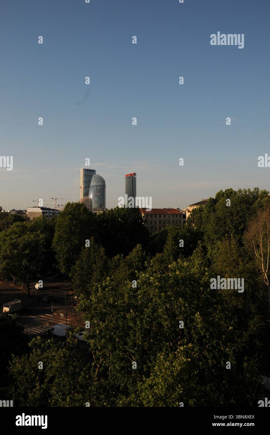Milan, Italy. 1st July 2025. Generali evacuates Milan HQ on June 30th ...