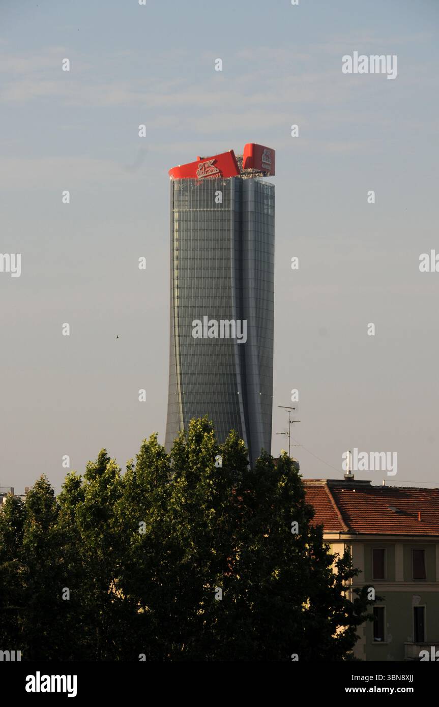 Milan, Italy. 1st July 2025. Generali evacuates Milan HQ on June 30th ...