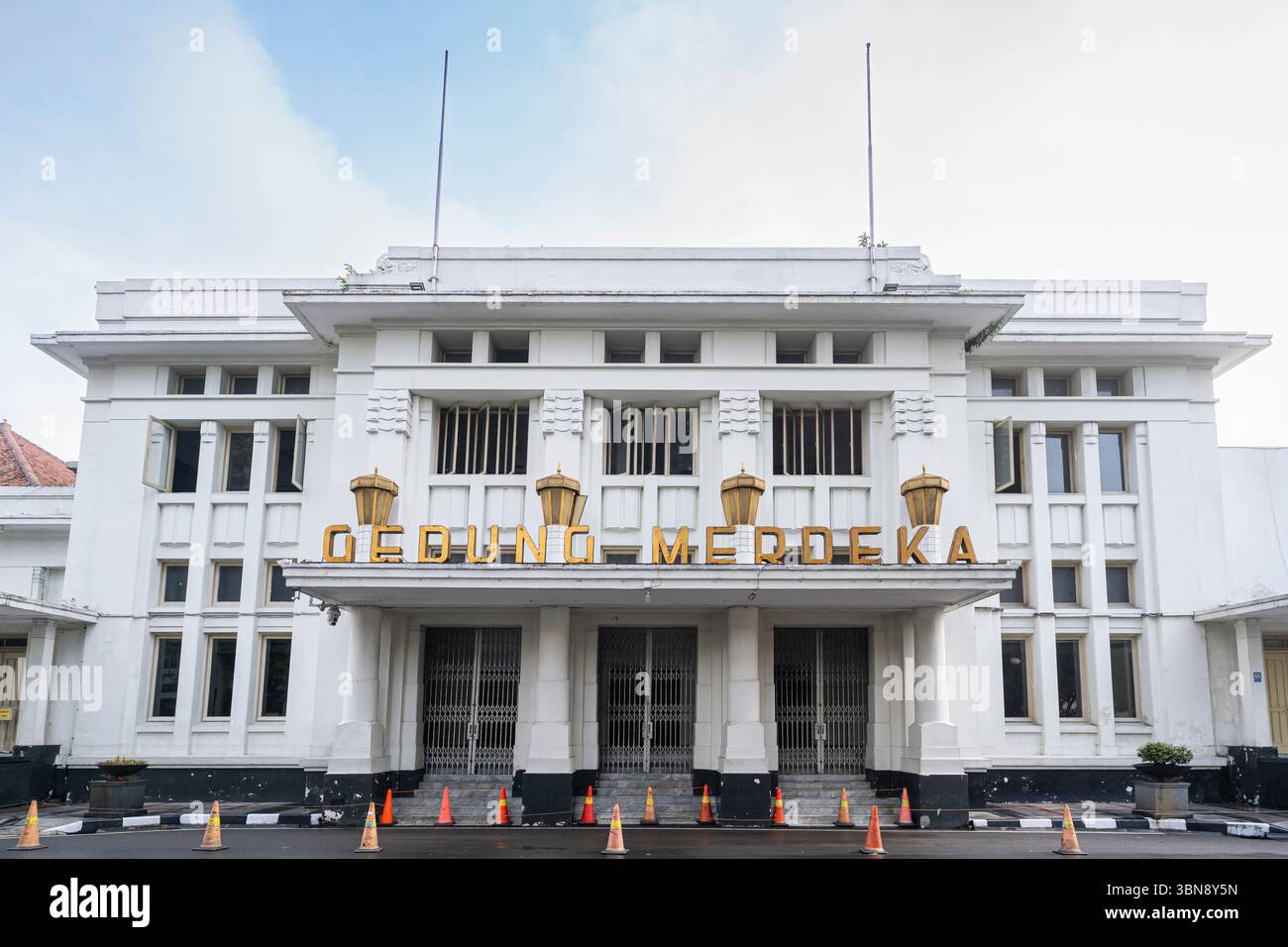 Bandung, West Java, Indonesia - 05 16 2025 : View of the facade of ...