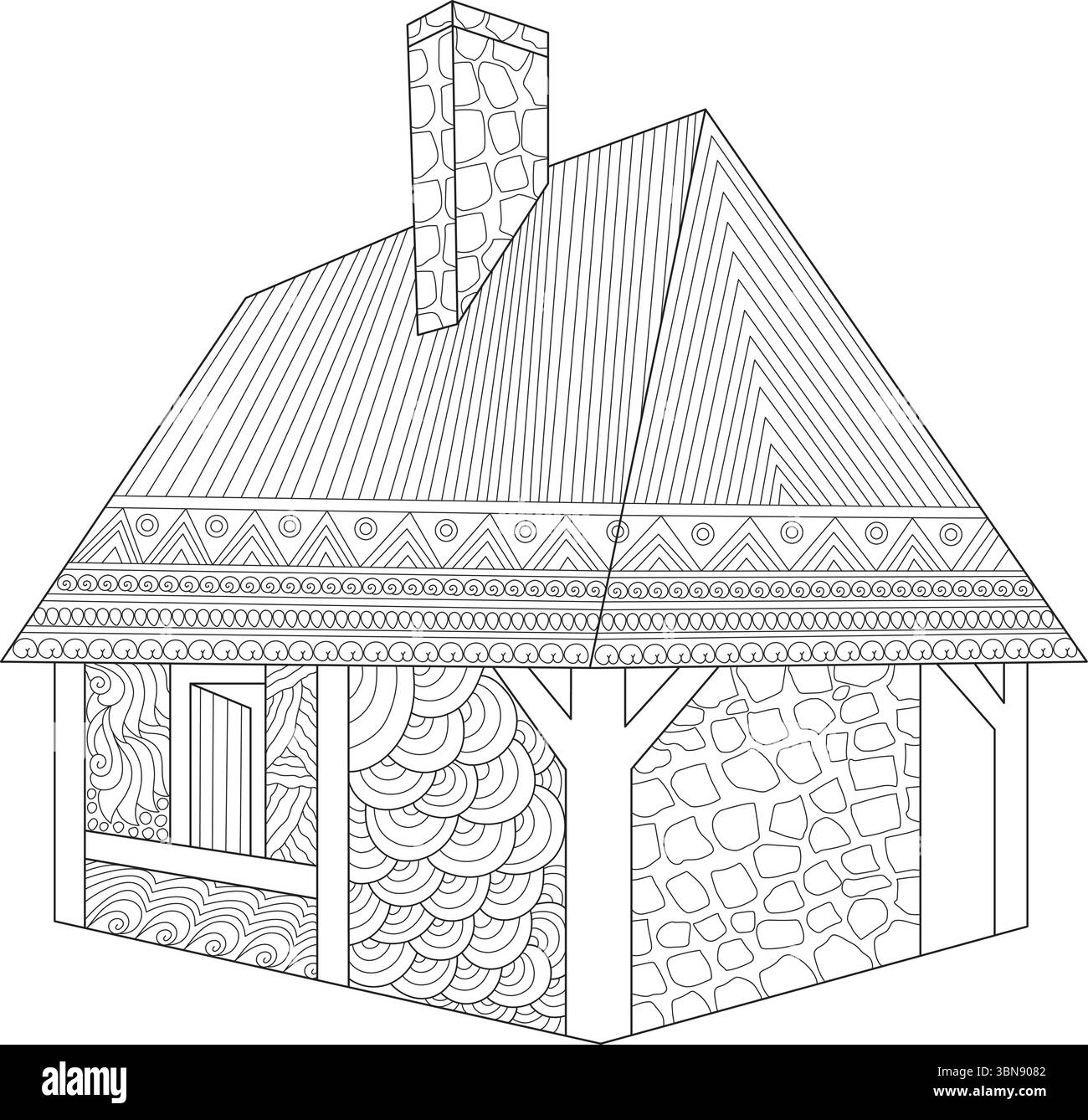 Intricate textured design featuring Black and White Stock Photos ...