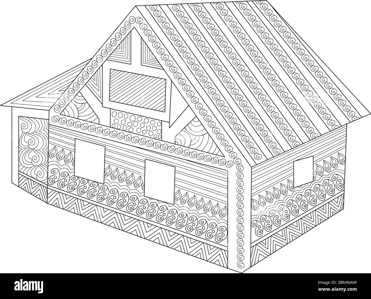 Ornate building adorned Black and White Stock Photos & Images - Alamy