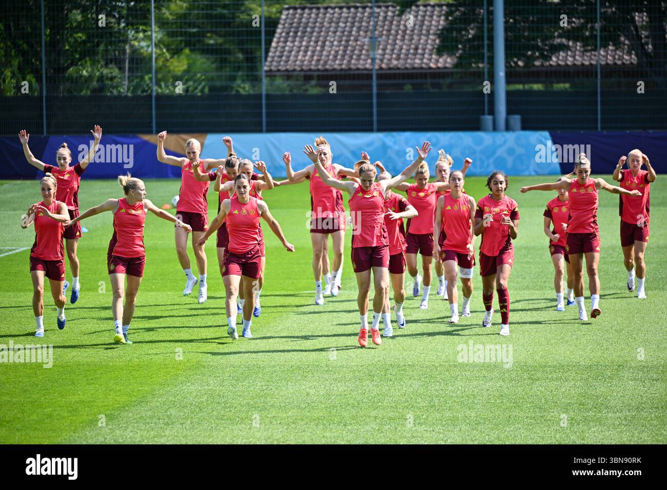 01 July 2025, Switzerland, Zürich: Soccer: Women, European Championship ...