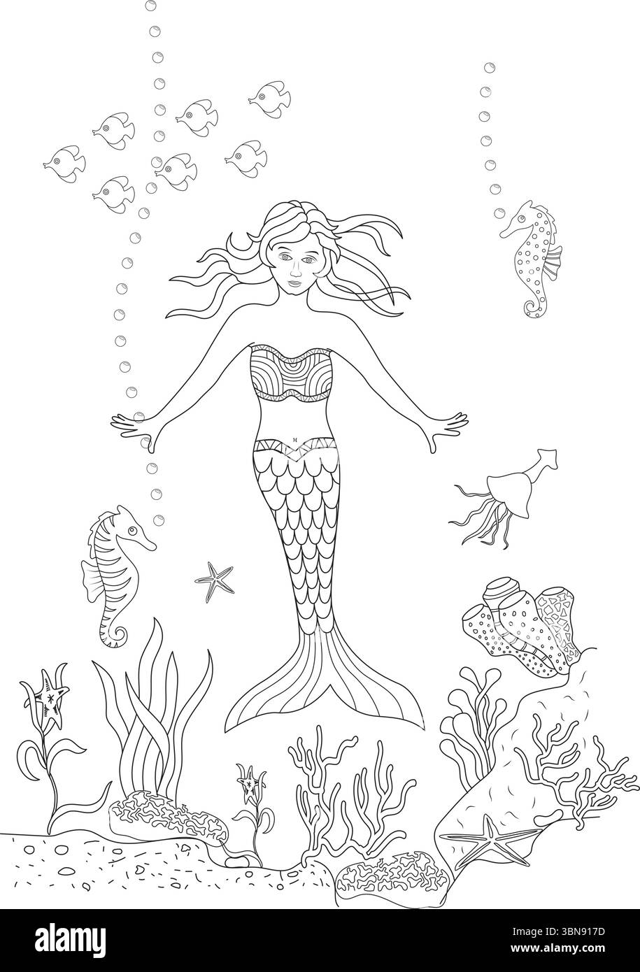 Mythical scene depicts Black and White Stock Photos & Images - Alamy