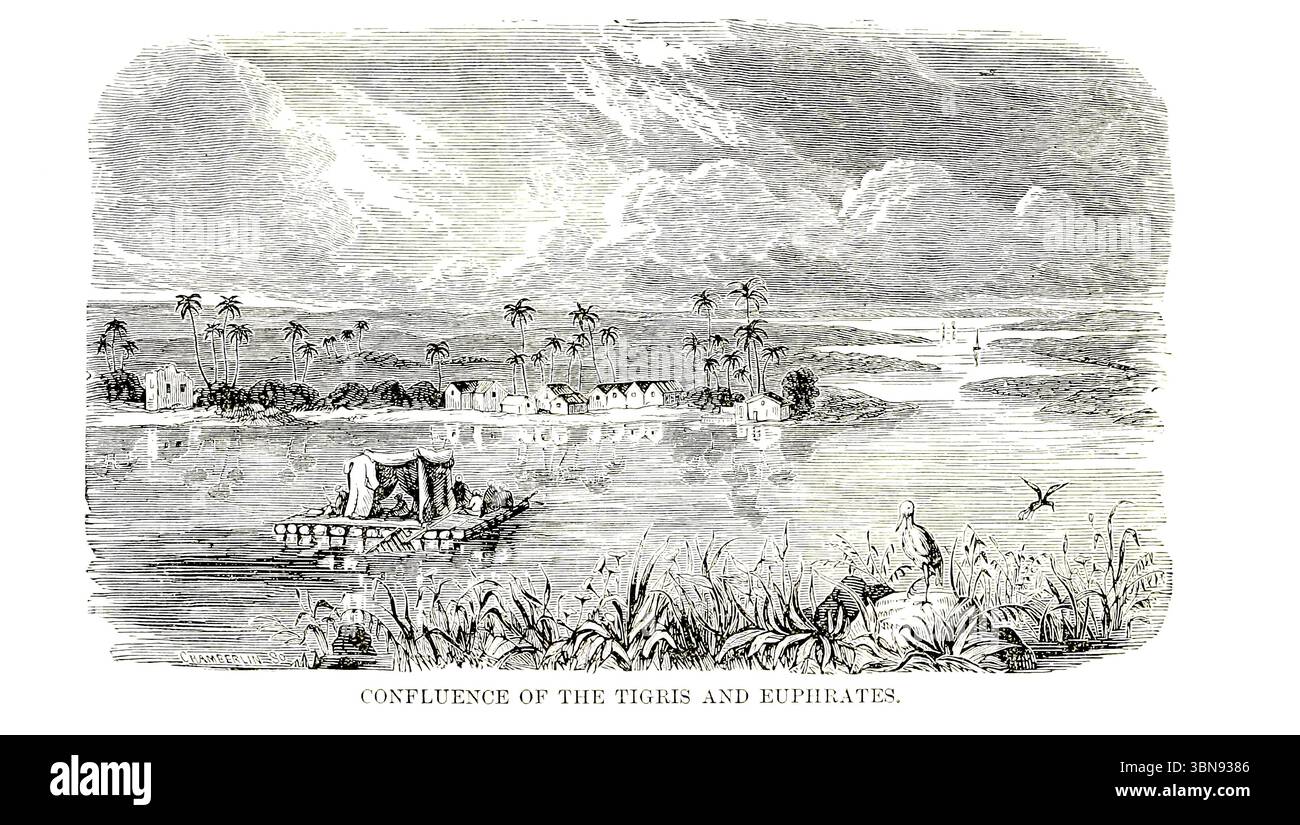 Tigris euphrates river mesopotamia Cut Out Stock Images & Pictures - Alamy