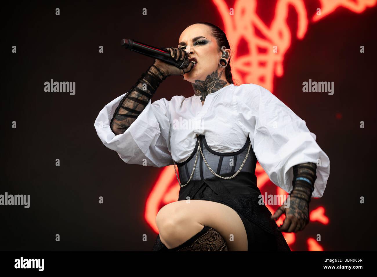 Oslo, Norway. 28th, June 2025. The Ukrainian heavy metal band Jinjer ...