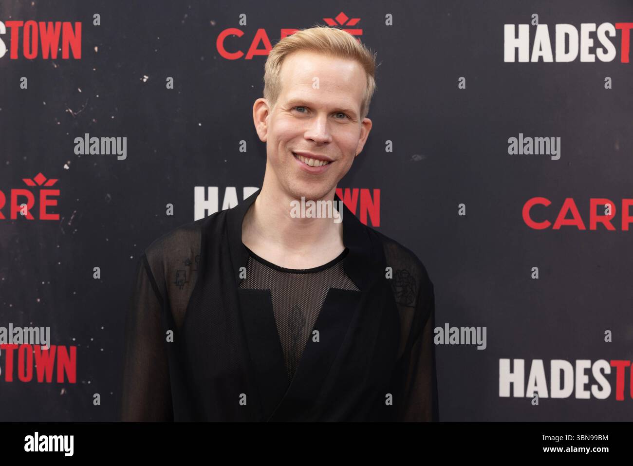 Premiere Musical Hadestown AMSTERDAM, NETHERLANDS - JUNE 29: Rick Paul ...