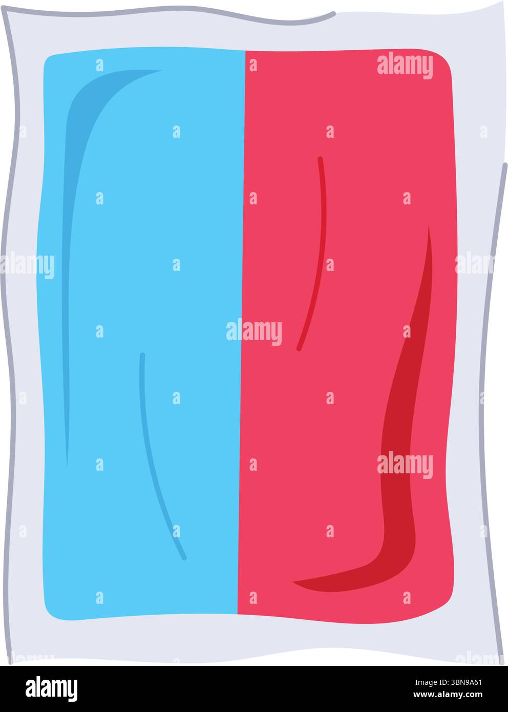 therapy reusable hot cold gel pack cartoon vector illustration Stock ...