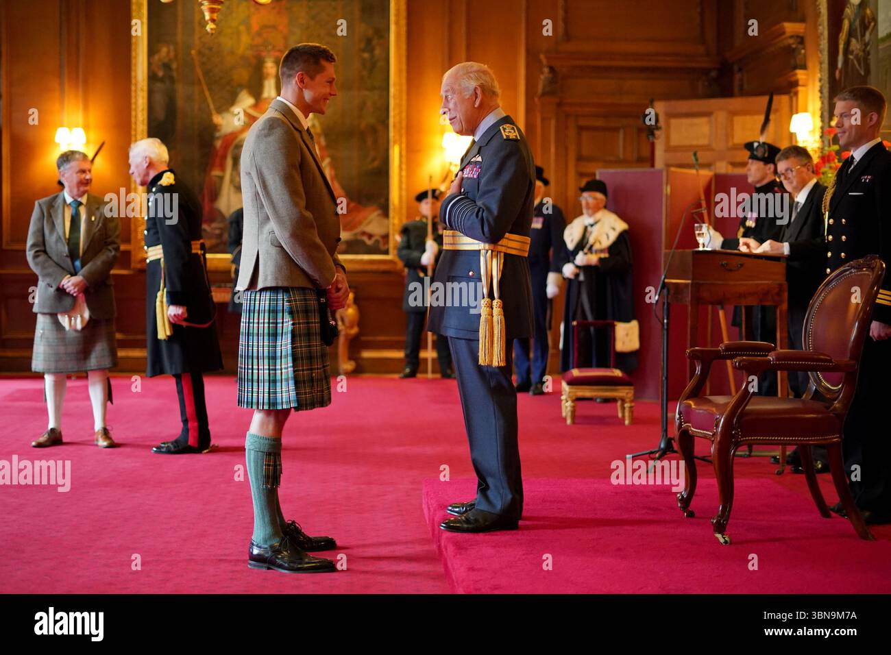 Duncan Scott, from Stirling, is made an Officer of the Order of the ...