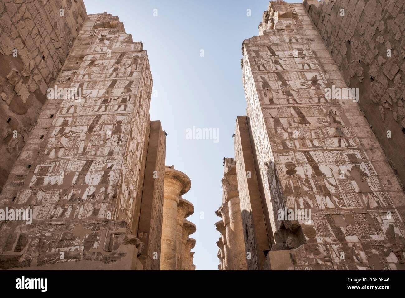 The Karnak Temple Complex, Luxor, Egypt Stock Photo - Alamy