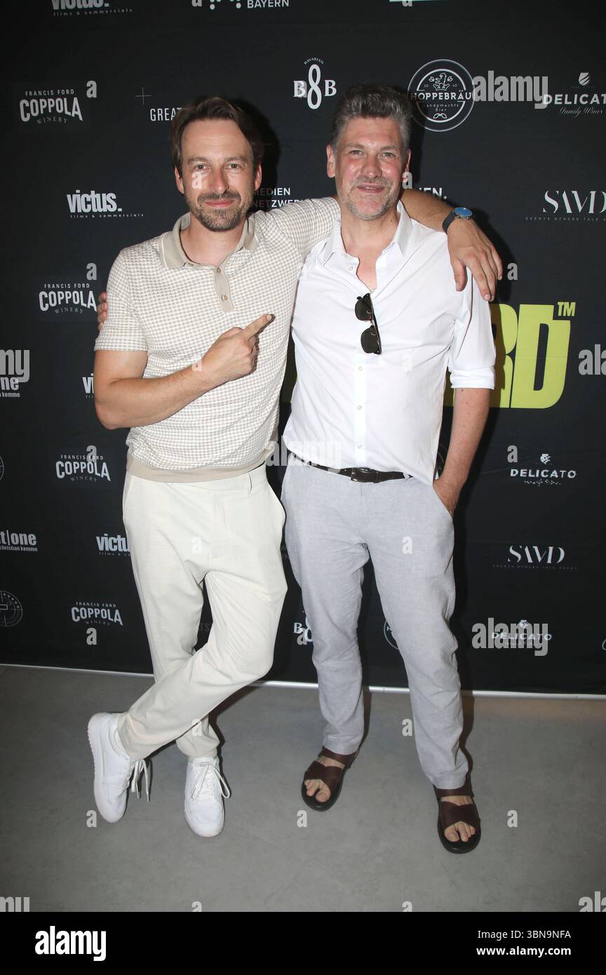 Ben Blaskovic und Markus Baumeister bei der Victus Award Verleihung auf ...