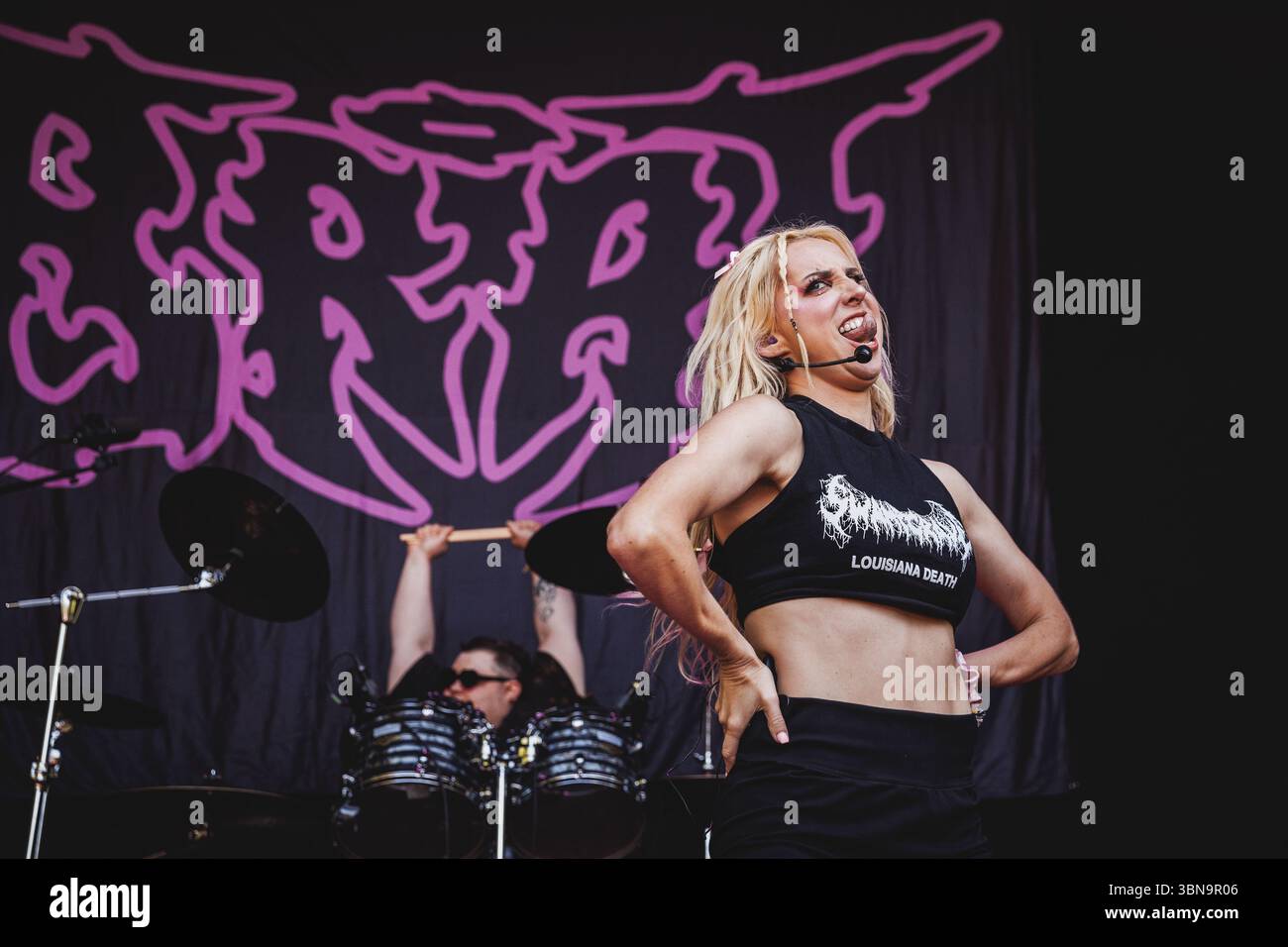 Copenhagen, Denmark. 20th, June 2025. The American metal band Brat ...