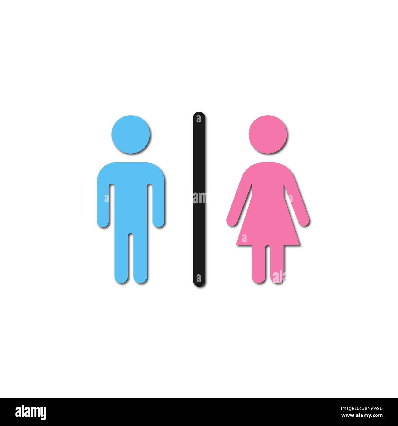Female user icon simple Stock Vector Images - Alamy