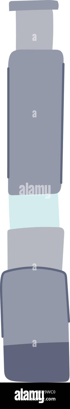 steel spice grinder cartoon vector illustration Stock Vector Image ...