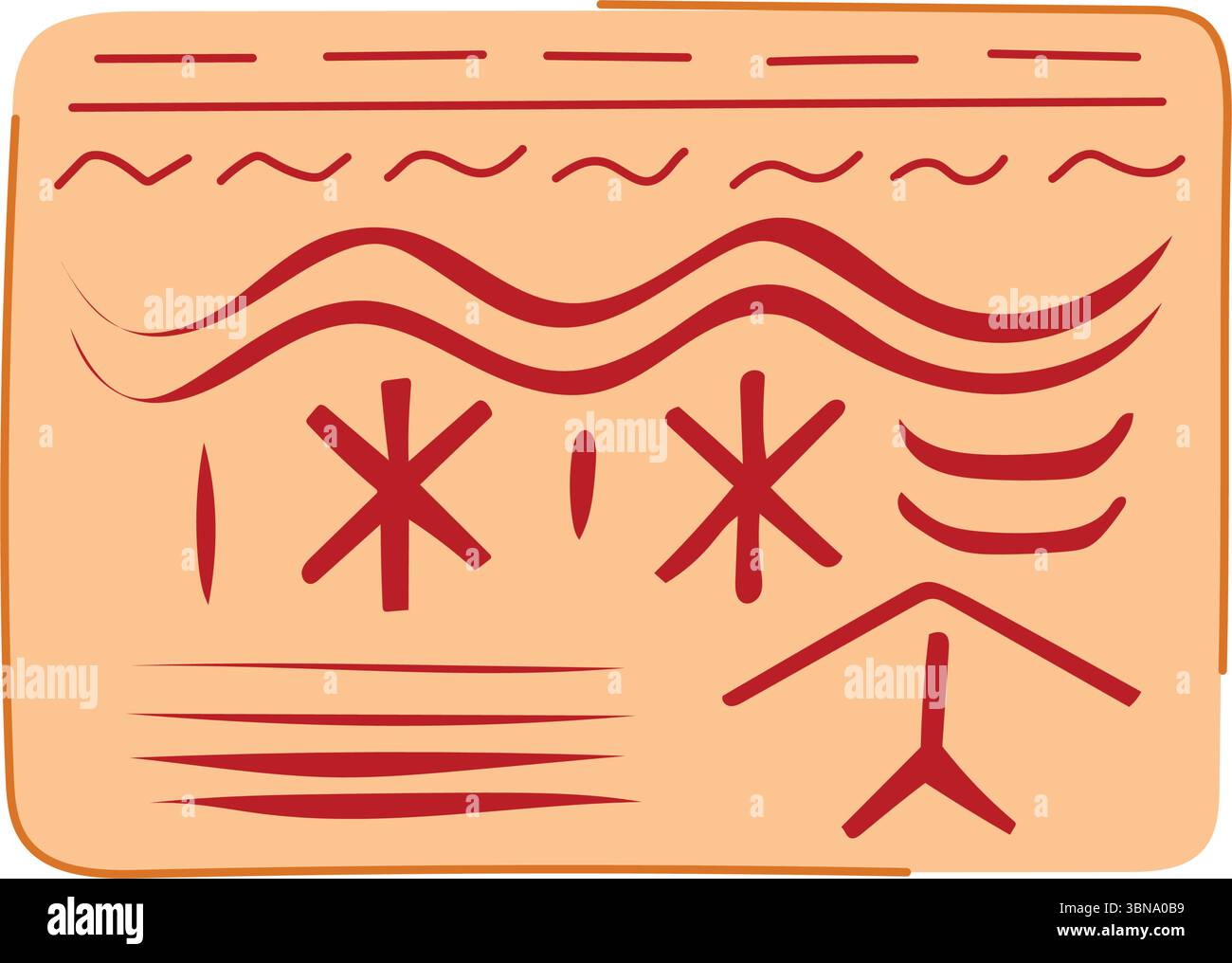 kit suture practice pad cartoon vector illustration Stock Vector Image ...