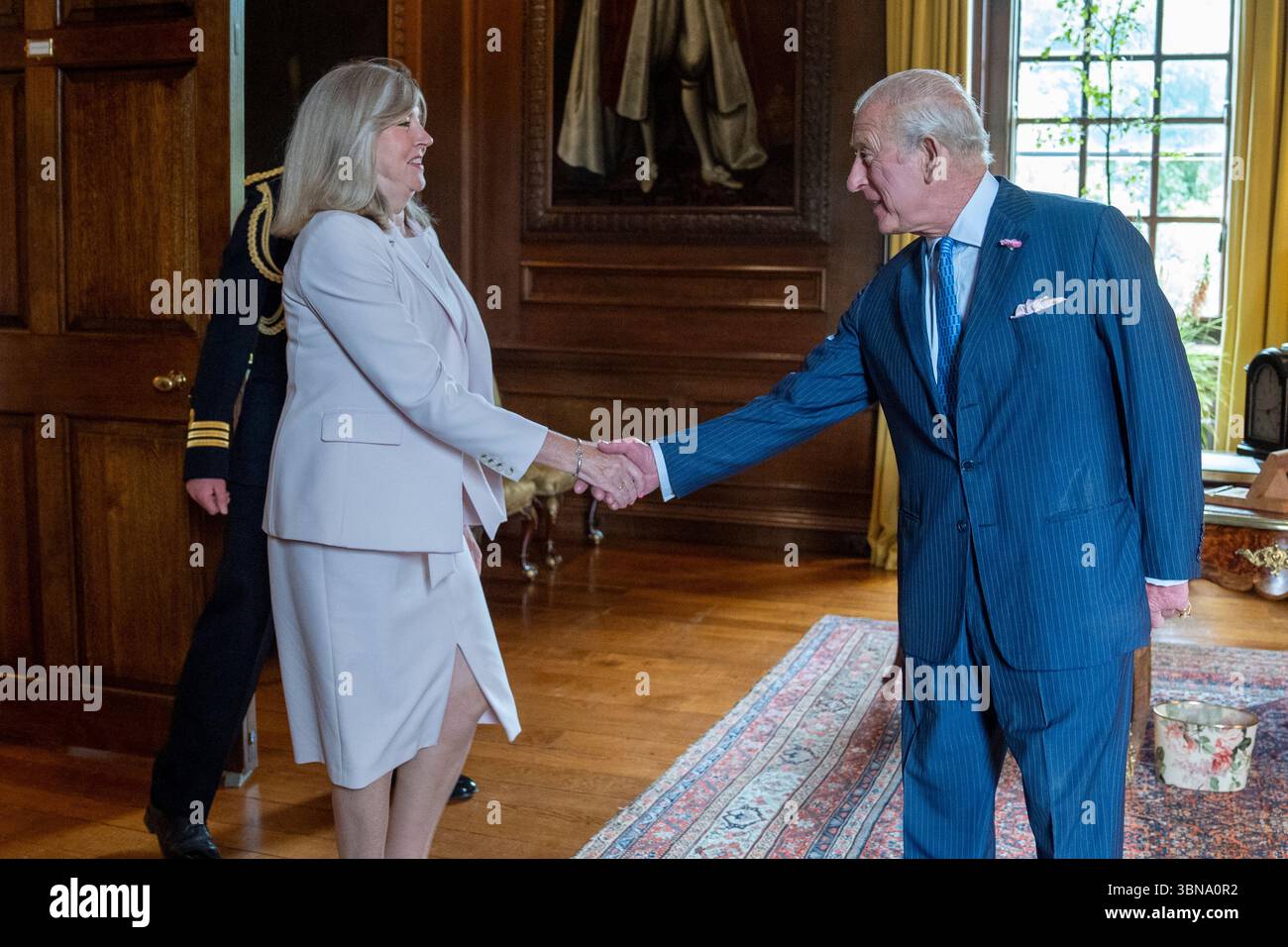 King Charles III holds an audience with Presiding Officer of the ...