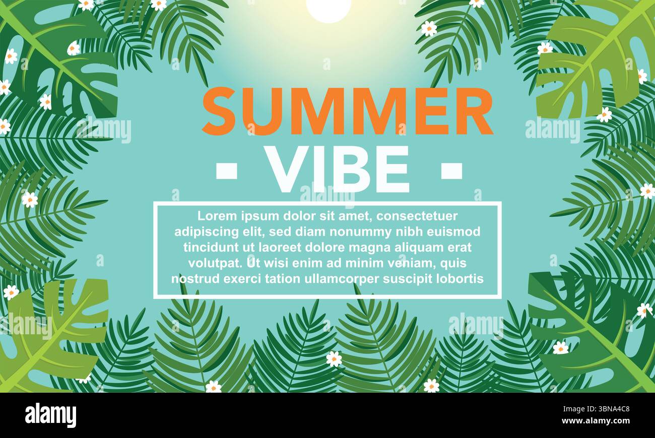 Vibe vacation Stock Vector Images - Alamy