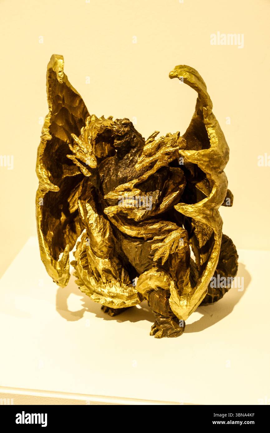 GODZILLA ART EXHIBITION TOKYO Stock Photo - Alamy