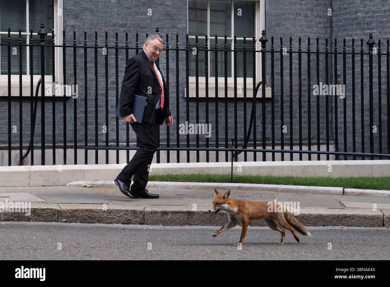 Chief Whip Sir Alan Campbell leaves Downing Street, London, following a ...