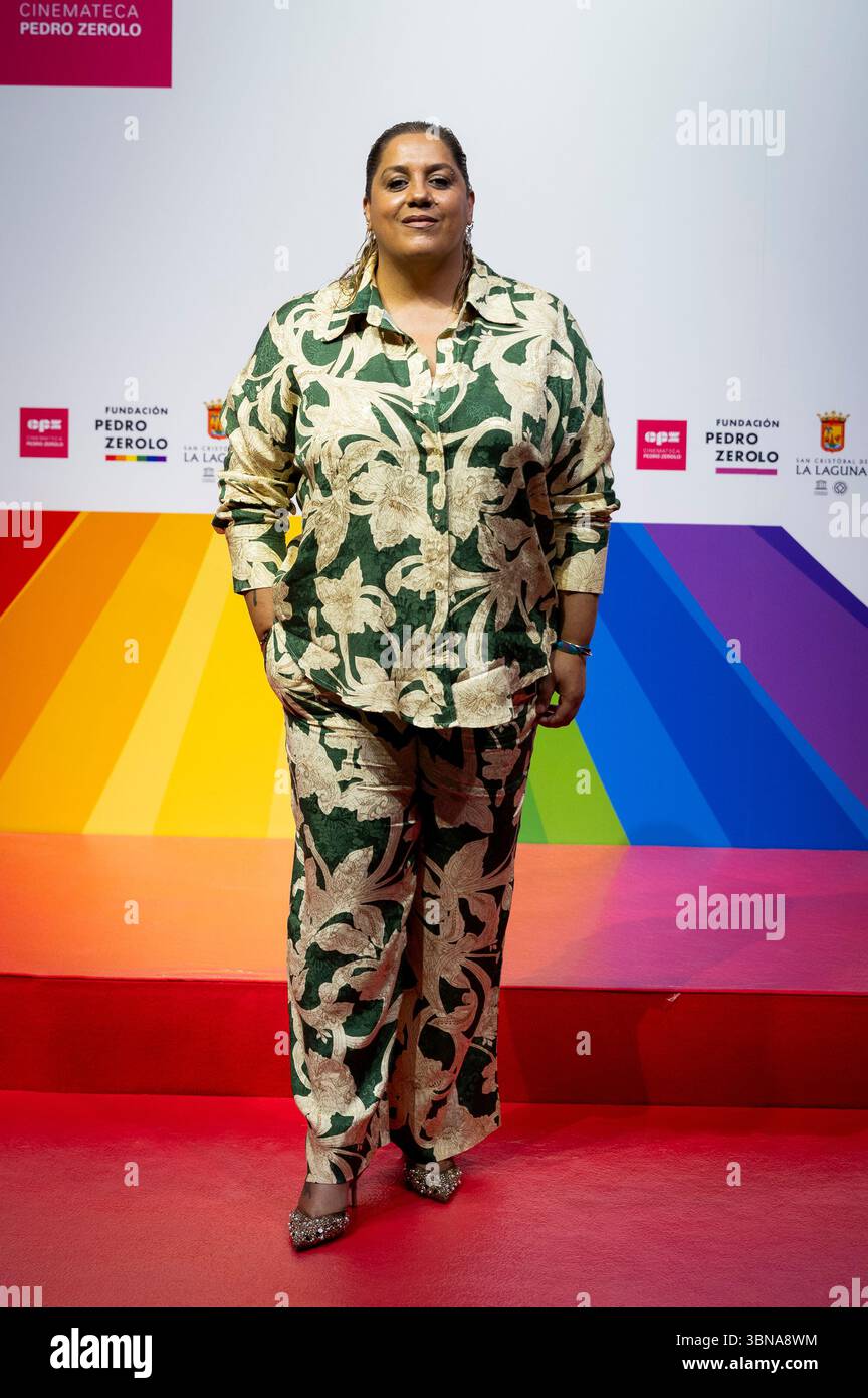 Noelia Heredia attends to Pedro Zerolo Awards at Teatro Magno on June ...